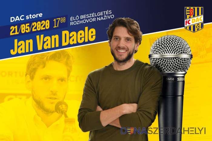 Élő online beszélgetés Jan Van Daele sportigazgatóval | Dunaszerdahelyi
