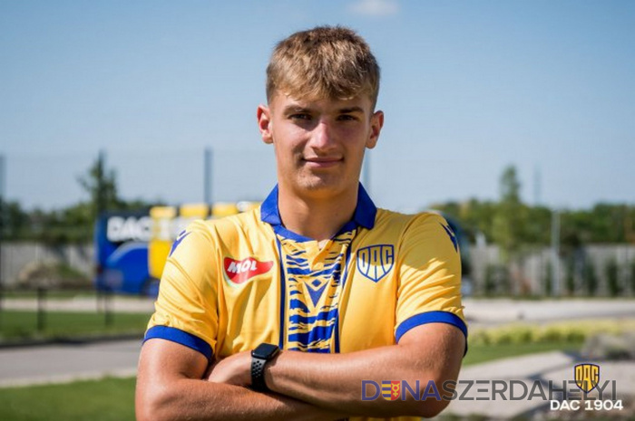 A tehetséges Lami Ádám professzionális szerződése | Dunaszerdahelyi