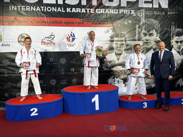 Csiba Tibor Lengyelországból is aranyat hozott | Dunaszerdahelyi