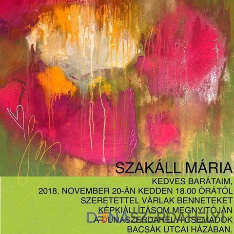 Szakáll Farkas Mária képkiállítása | Dunaszerdahelyi