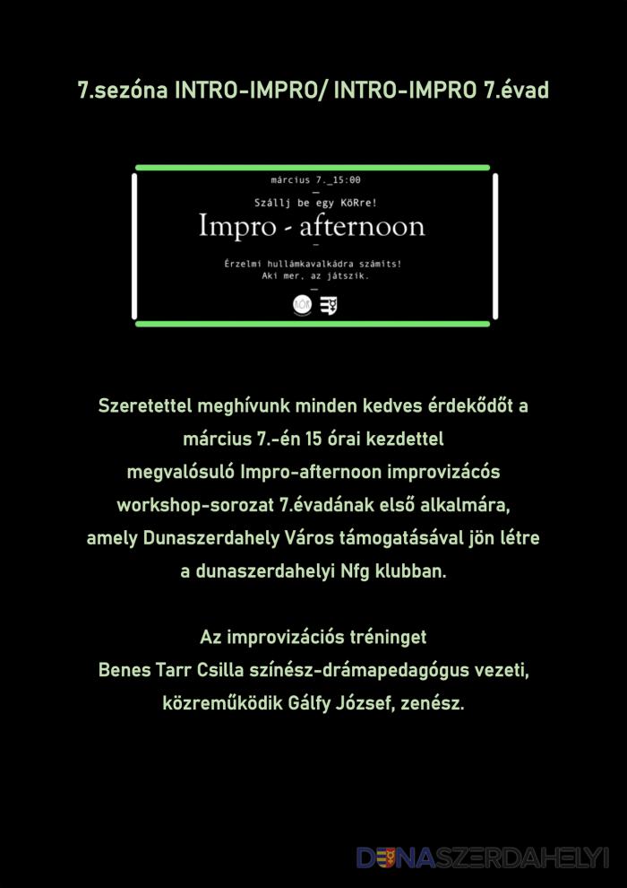 Impro-afternoon | Dunaszerdahelyi